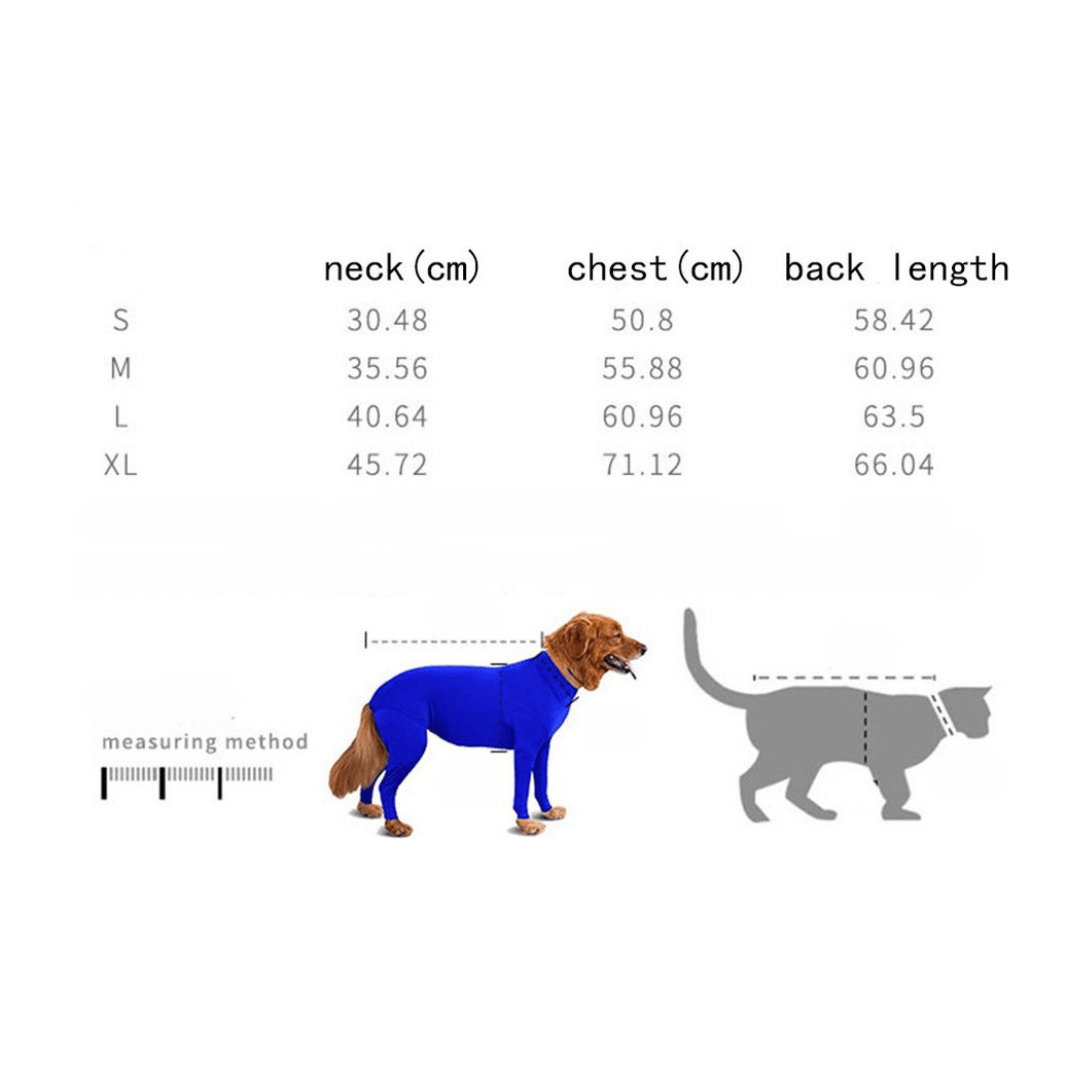 TRAJE QUIRURGICO PARA PERRO - Aqua Mascotas